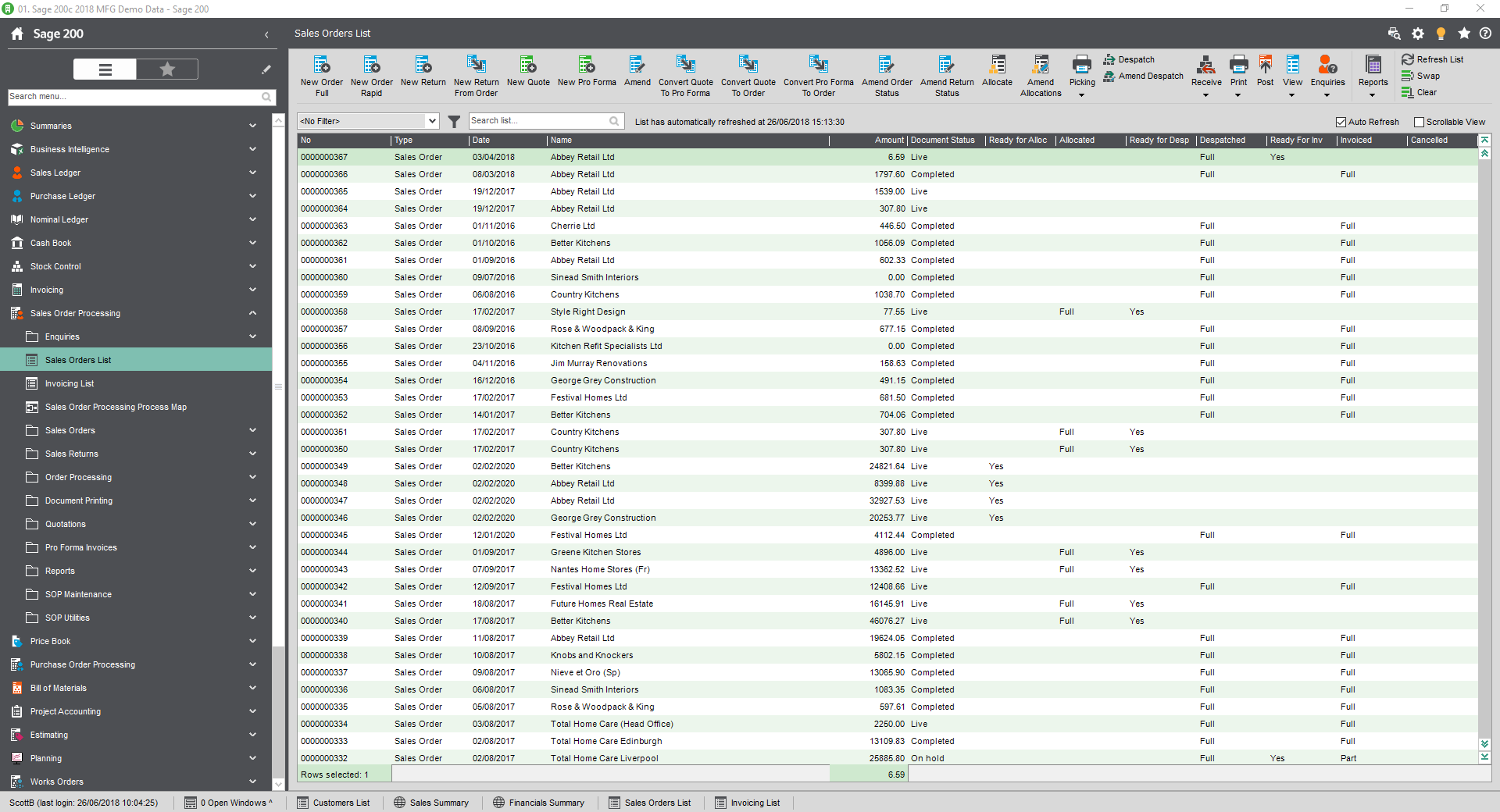 Sage 200 2018 Spring Update Available Century Software Limited